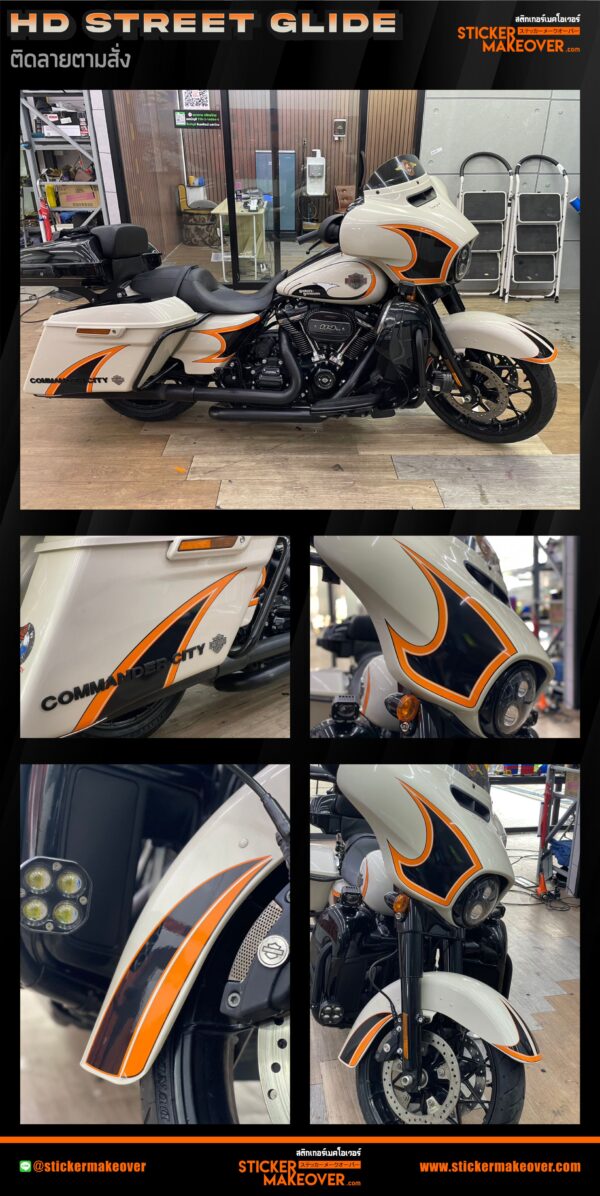 สติ๊กเกอร์บิ๊กไบค์ WRAPเปลี่ยนสีBig Bike สติ๊กเกอร์รถมอเตอร์ไซค์ ...